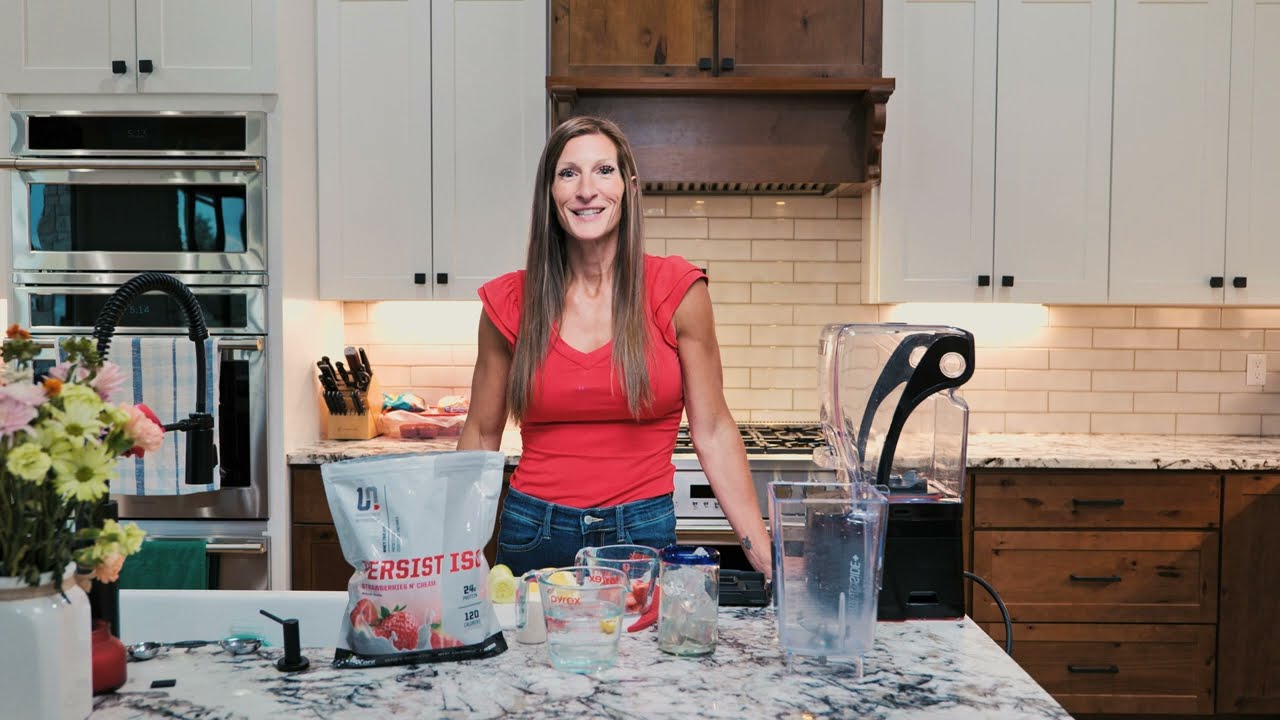 Strawberry Lemon Protein Smoothie | Persist Whey Isolate Recipes – Shaw ...
