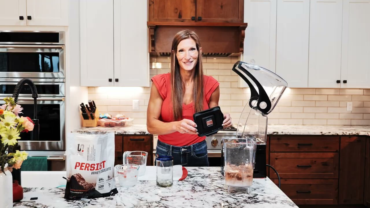 Mocha Chocolate Brownie Protein Smoothie | Persist Whey Isolate Recipe ...