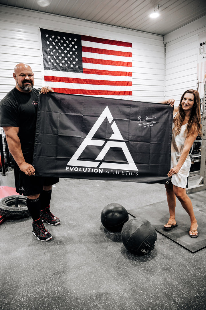 EVOLUTION ATHLETICS FLAGS & GYM BANNERS – Shaw Strength
