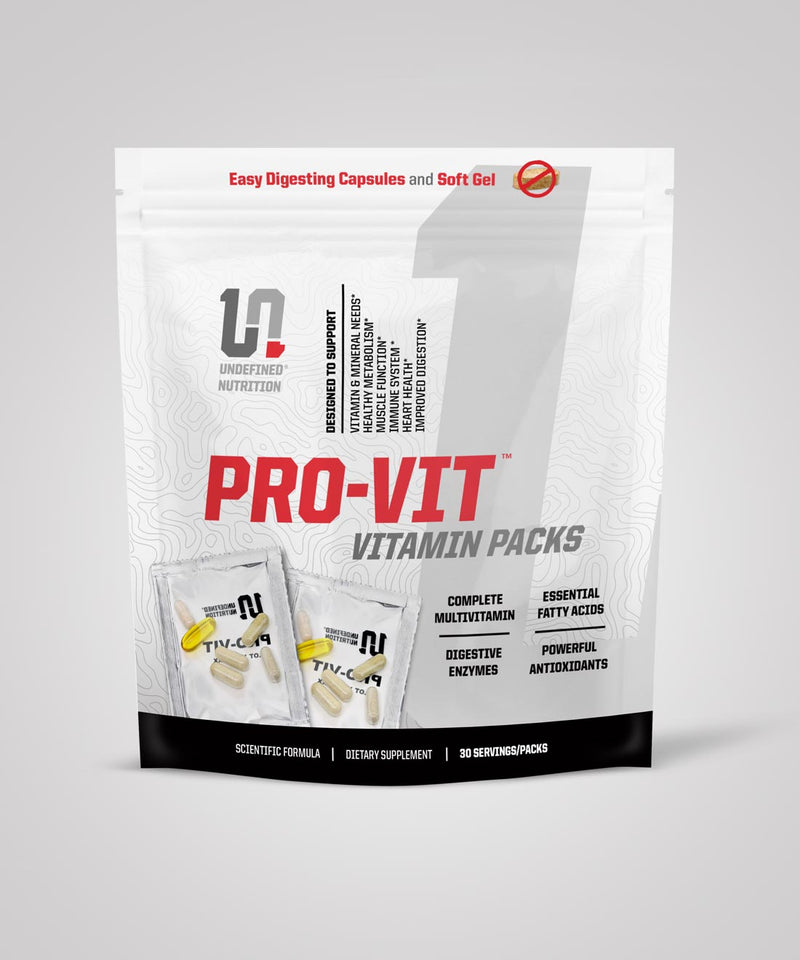 Pro-VIT Vitamin Pack | Undefined Nutrition – Shaw Strength