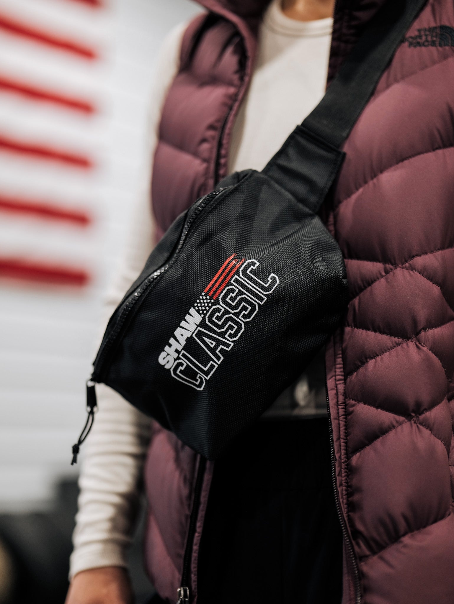 Shaw Classic Logo Fanny Pack – One-Zip Utility Bag – Shaw Strength