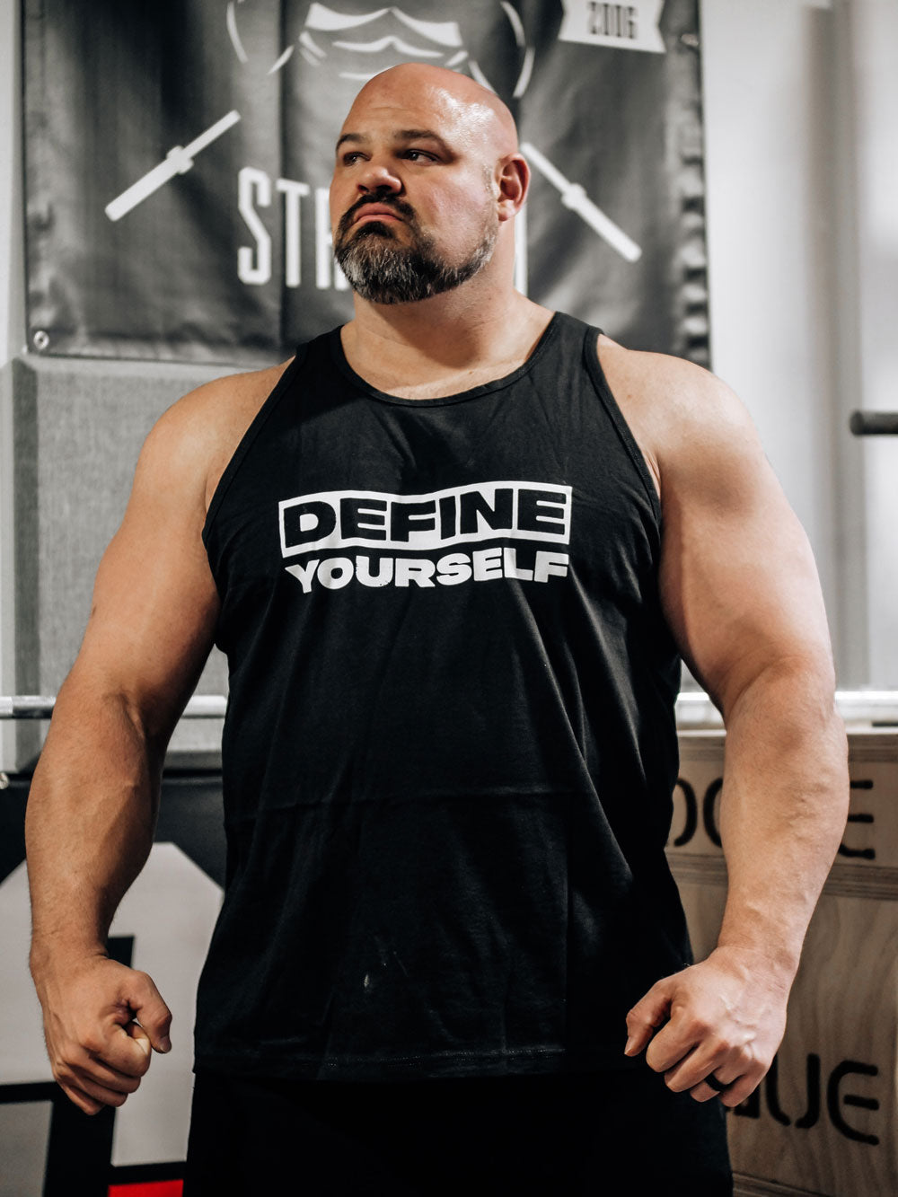 DEFINE YOURSELF TANK – Shaw Strength